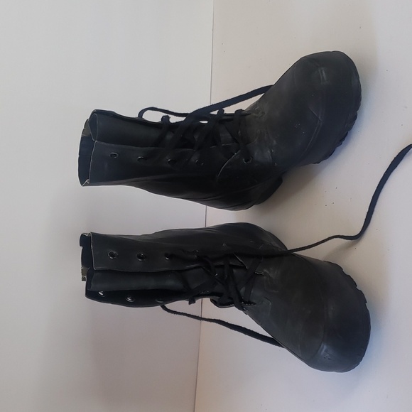 hood | Shoes | Hood Us Gi Black Rubber Boots Size 7r Military | Poshmark